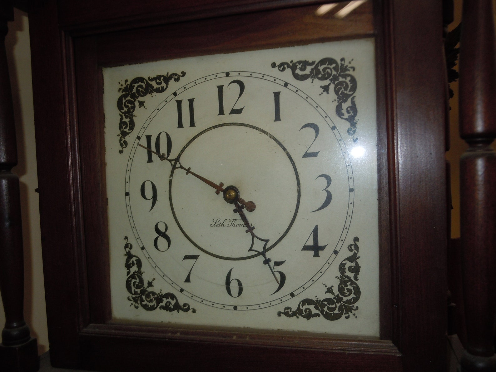 Vintage Seth Thomas Tall Case Grandfather Clock - Etsy