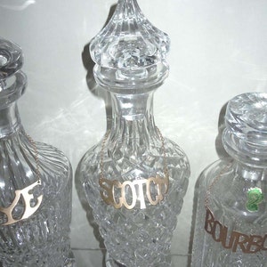Waterford Crystal Rye Scotch Bourbon Spirits Decanter Flask Glass ...
