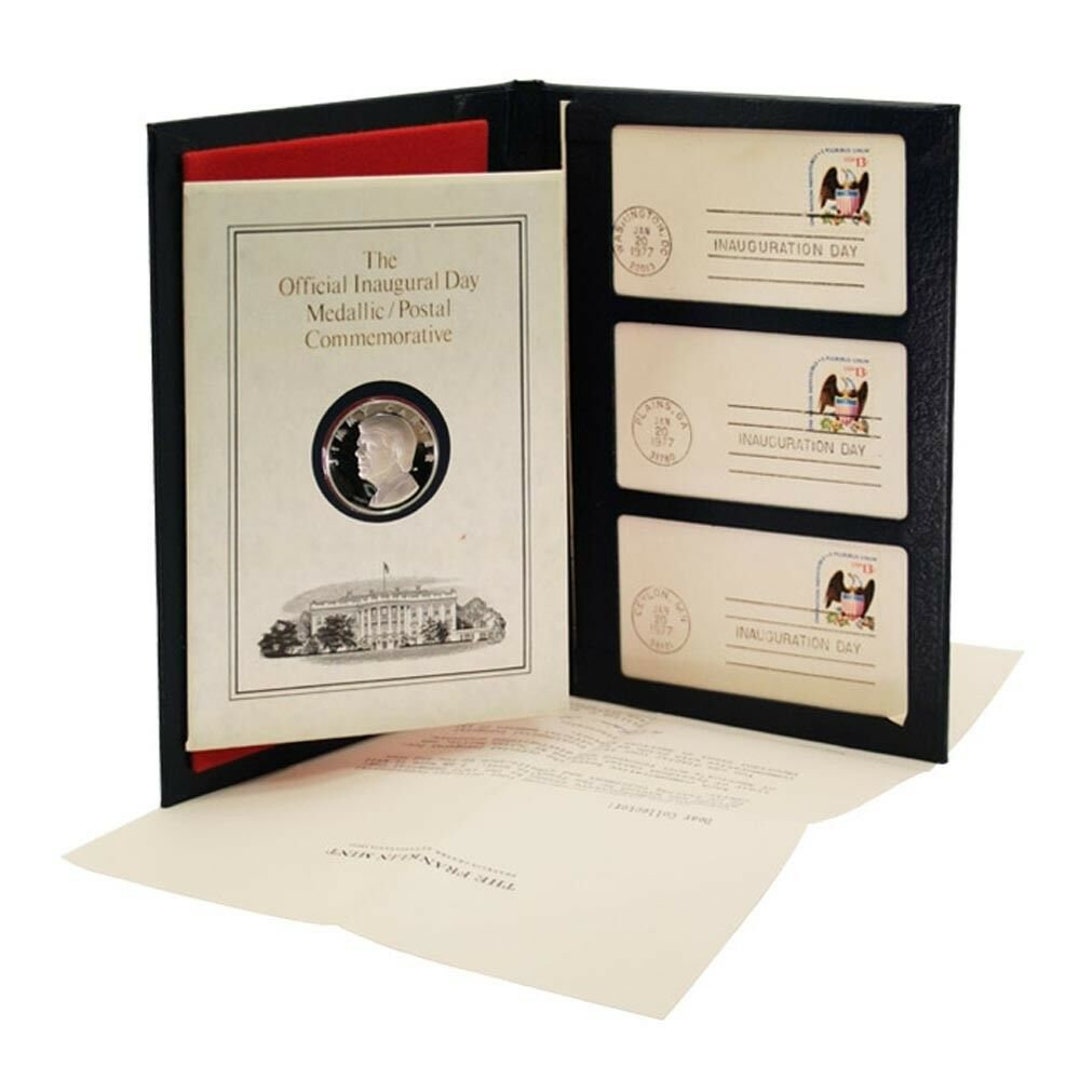 President Jimmy Carter Official Inaugural Day Silver Proof Coin 1977 ...
