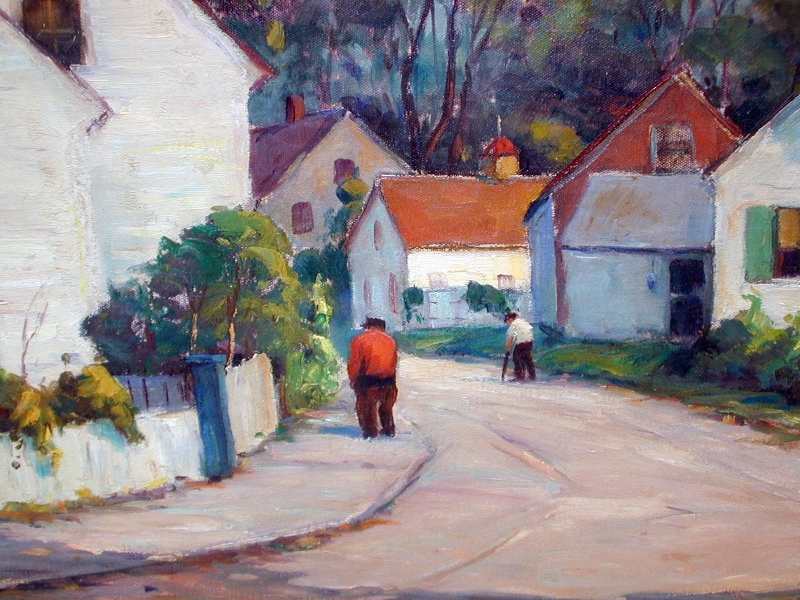 Rockport Mass Otis Pierce Cook, Jr. Street Scene New England Listed ...