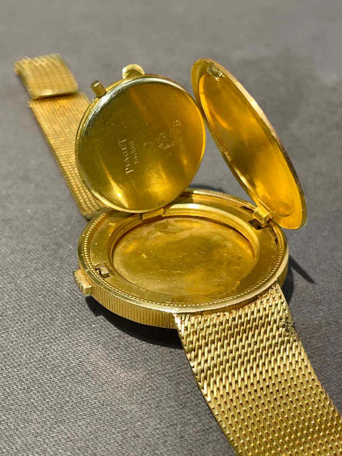 Piaget 1895 20 Dollar Gold Coin Manual Wind Mens 35mm Statement Watch ...