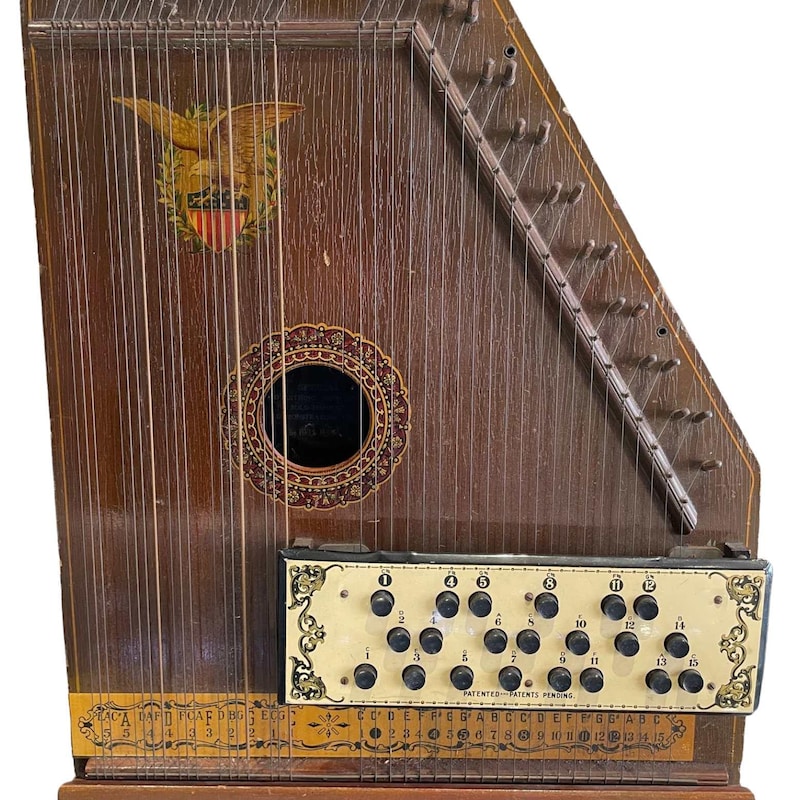 Antique Zither - Etsy