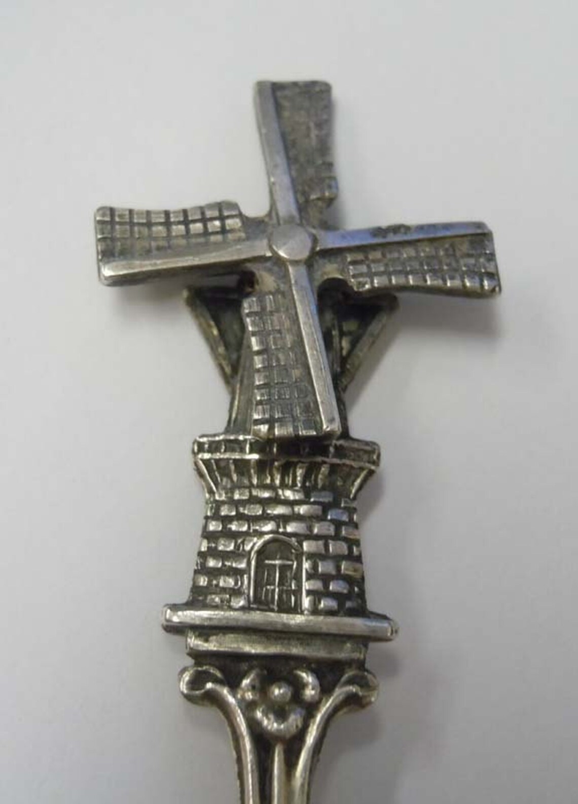 Dutch 830 Silver Windmill Spoon Holland 3D Movable Spinning HH | Etsy