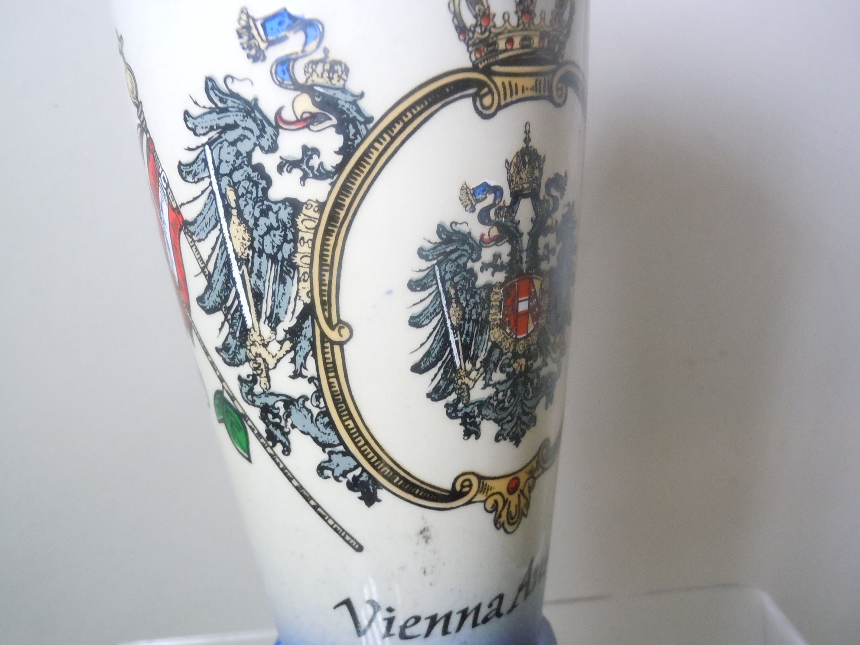 Half Litter Vienna Austria Mug Majolica Porcelain Beer Mug by | Etsy