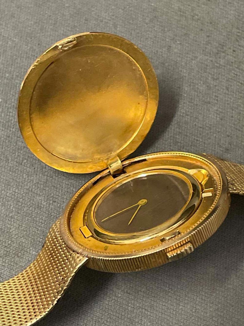 Piaget 1895 20 Dollar Gold Coin Manual Wind Mens 35mm Statement Watch ...