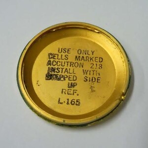 Vintage Mens 14kt Gold Filled Bulova Accutron 2183 Wristwatch 1970's ...