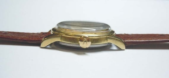 Classic Mens Omega 501 Seamaster Automatic Watch 14K … - Gem