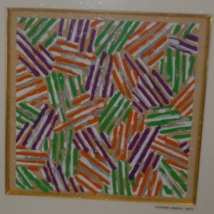 Jasper Johns Untitled, 1977 (un-numbered) Edition of 3000 Silkscreen in ...