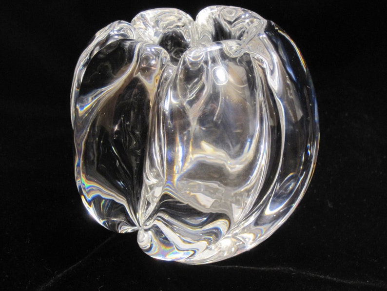 Orrefors Crystal Vase Signed by Artist Edvin Ohrstrom 20th - Etsy