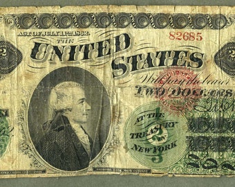 1862 Civil War Note - Etsy