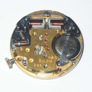 Vintage Mens 14kt Gold Filled Bulova Accutron 2183 Wristwatch 1970's ...