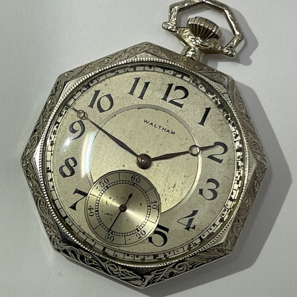 Waltham Pocket Watch - Etsy