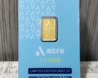 Gold Bullion Box | Etsy