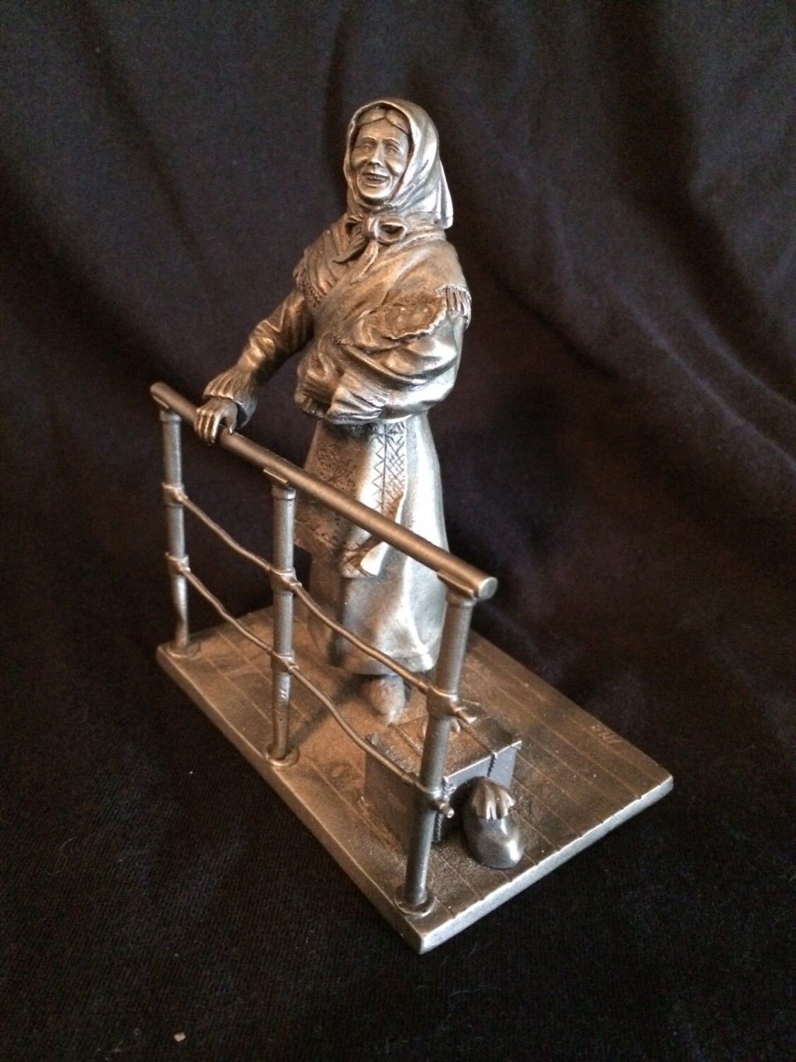 The Immigrant Franklin Mint Pewter Figurine 1974 - Etsy