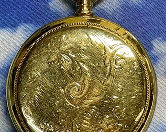 Elgin Pocket Watch Case - Etsy