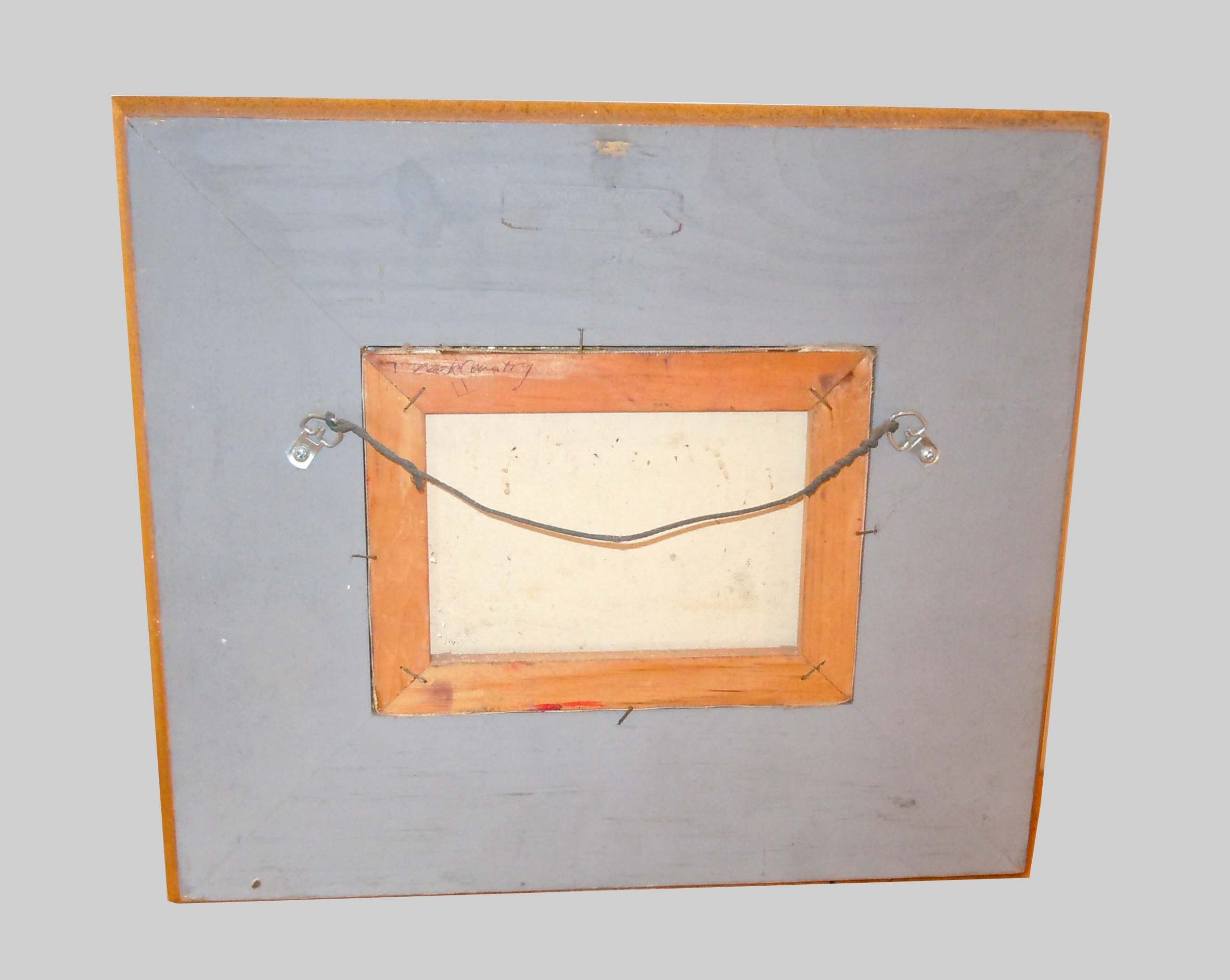 William Ballantine Dorsey Oil on Canvas Painting Flower Fields in ...