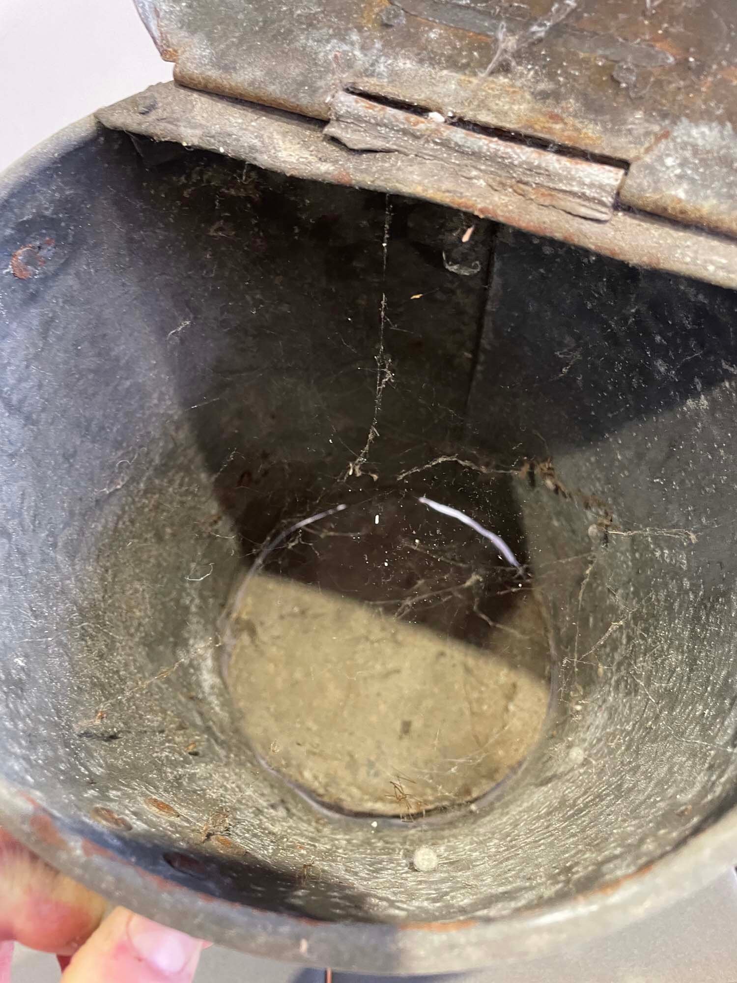 Antique U.S. Military Bucket Galvanized Civil War Era Pail, Box ...