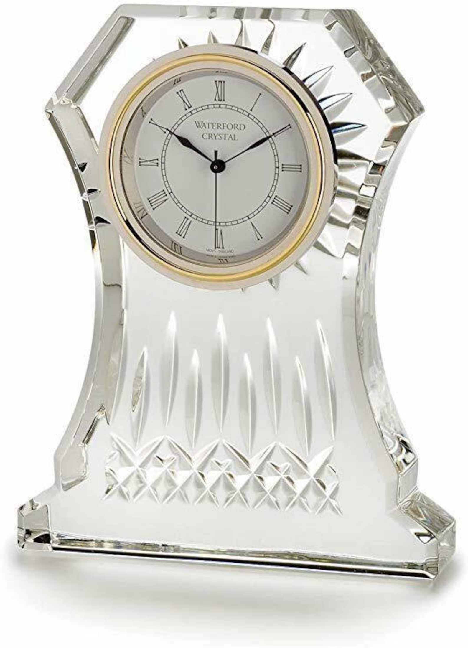 Waterford Crystal Lismore Mantle Desk Clock 107753 - Etsy