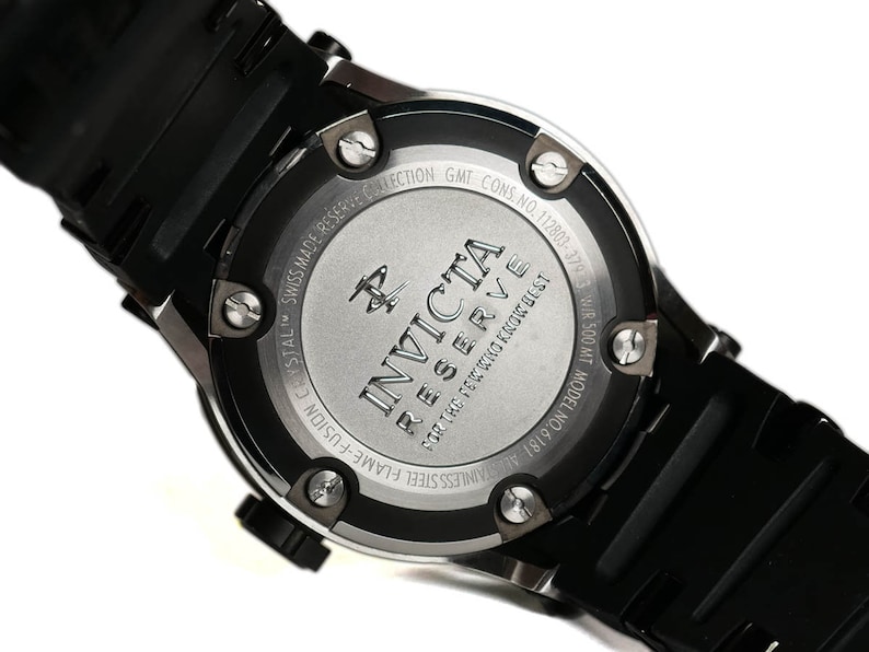 INVICTA Men's Subaqua 6181 Reserve Collection Black Dial - Etsy