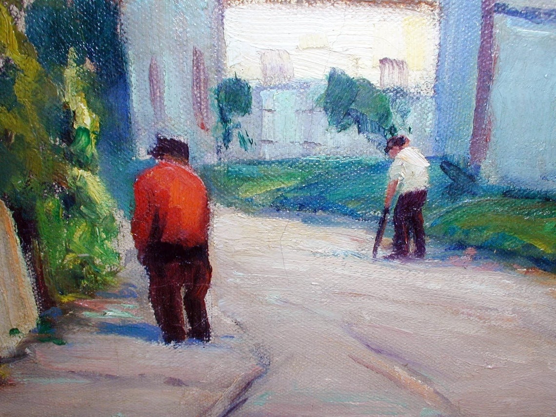 Rockport Mass Otis Pierce Cook, Jr. Street Scene New England Listed ...