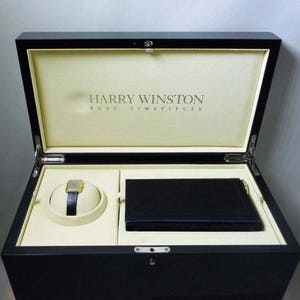Ladys 18k Gold Harry Winston Dress Watch Clutch Purse Jewelry Box - Etsy