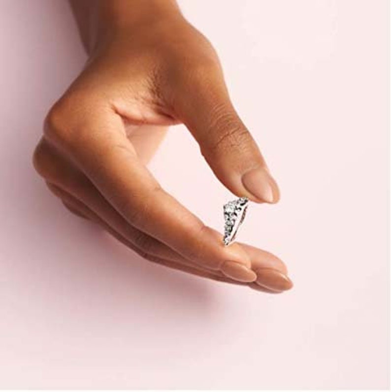 Pandora Fairy Tale Tiara Wishbone Cubic Zirconia Ring in - Etsy