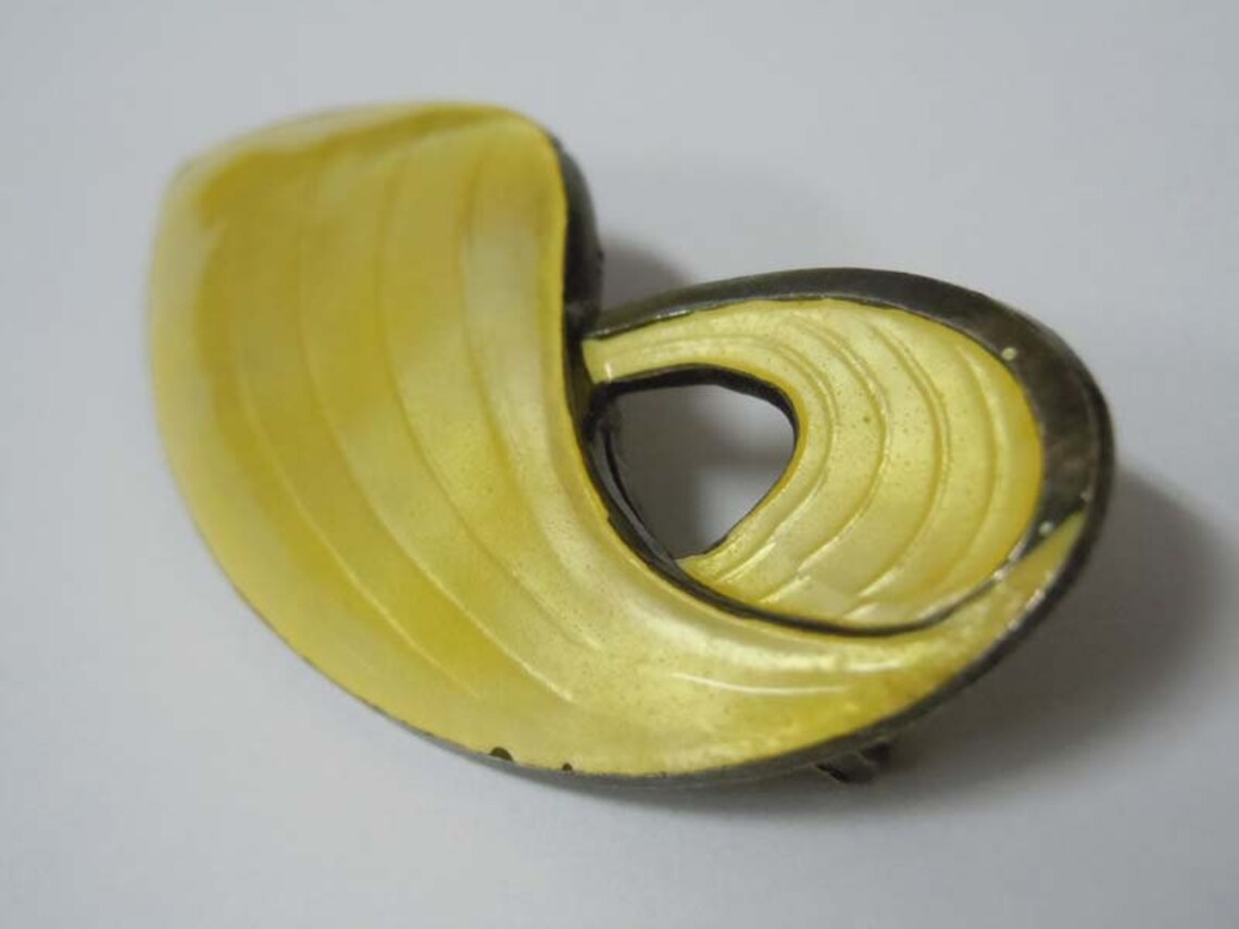 Volmer Bahner Denmark Sterling Silver Gold Enamel 20th Century | Etsy