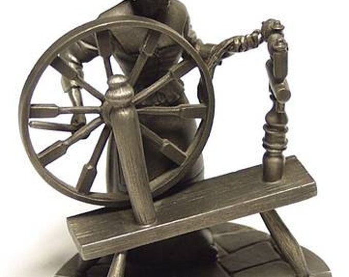 People of Colonial America 1975 Spinner Franklin Mint Pewter Figurine ...