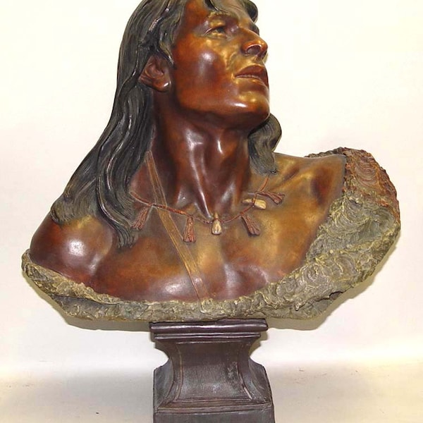Ceramic Indian Busts - Etsy