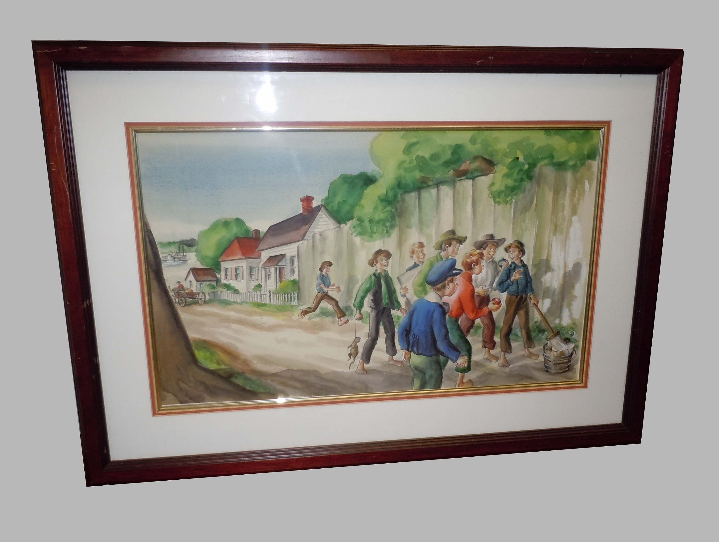 Donald Alexander Mackay the Adventures of Tom Sawyer 1946 Mark Twain ...