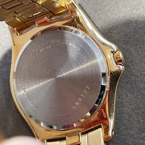 Vintage Mens Gold Tone Stainless SEIKO Kinetic Auto Relay 5J22-0B59 Calendar Statement Watch - Etsy