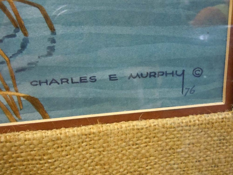 Charles E. Murphy Mallard Ducks Smooth Landing Watercolor on | Etsy