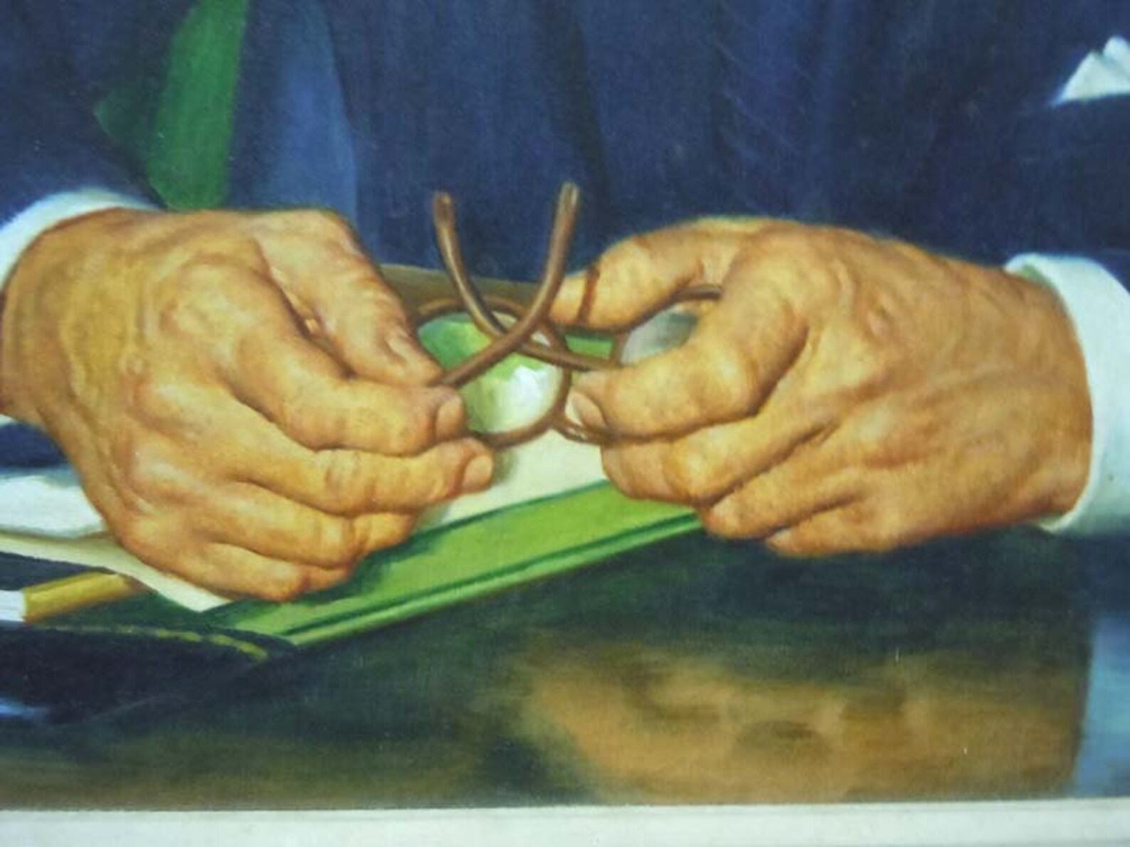 Lyndon B Johnson Oil on Canvasboard Painting Portrait LBJ 36th - Etsy