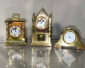 Elgin Mini Clocks - Etsy