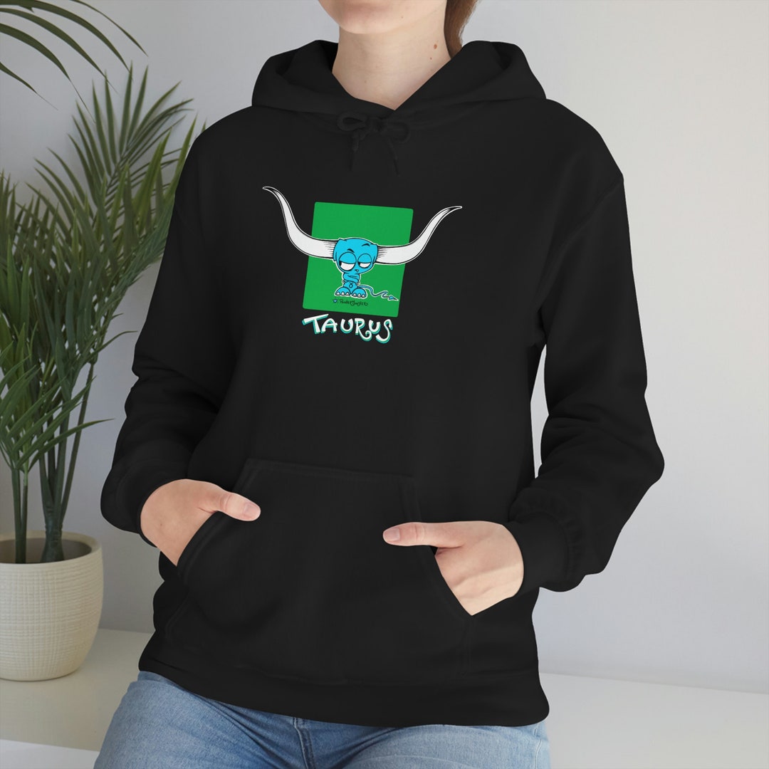 Taurus Zodiac Hoodie - by Pondermonster - Etsy