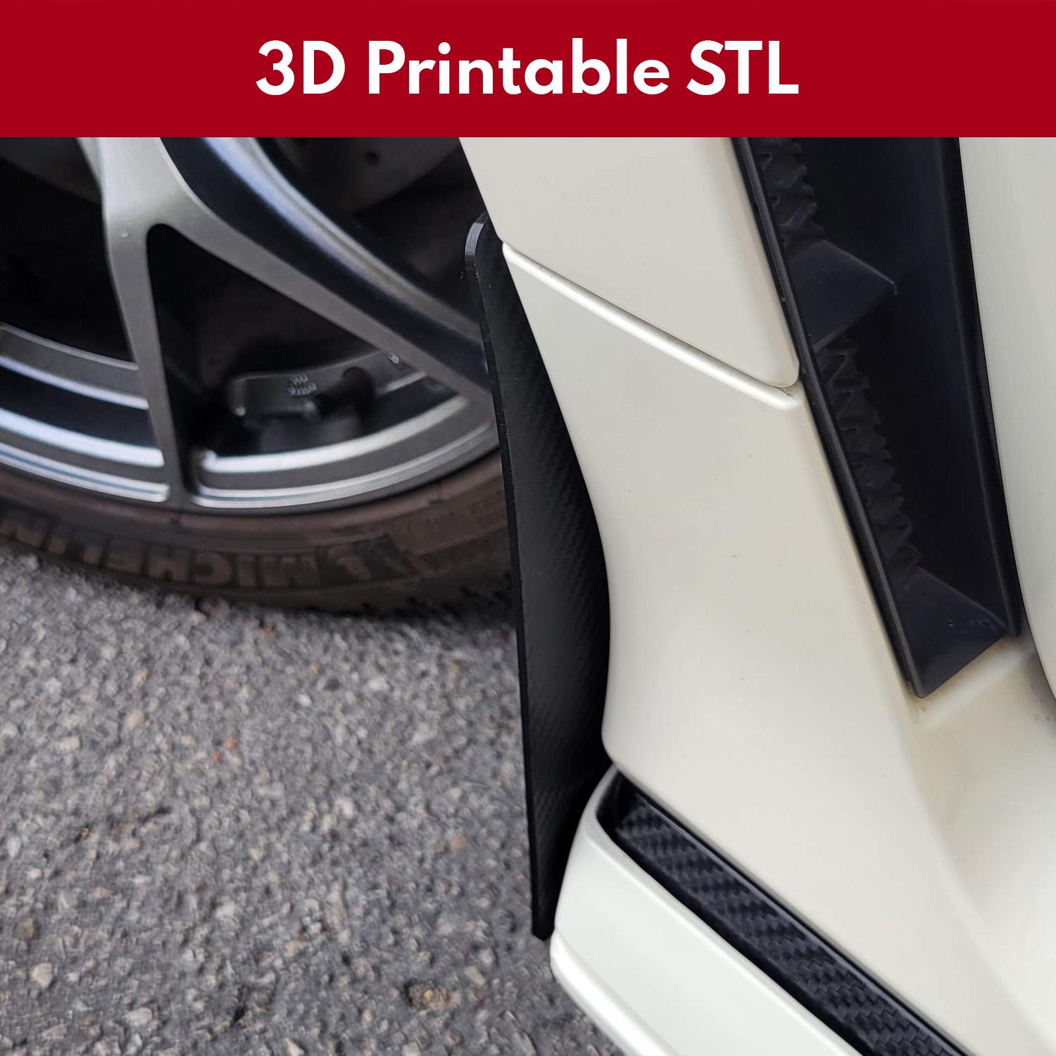 FK8 Civic Type R Splash Guards (front Wheels) - 3D Printable File - Etsy