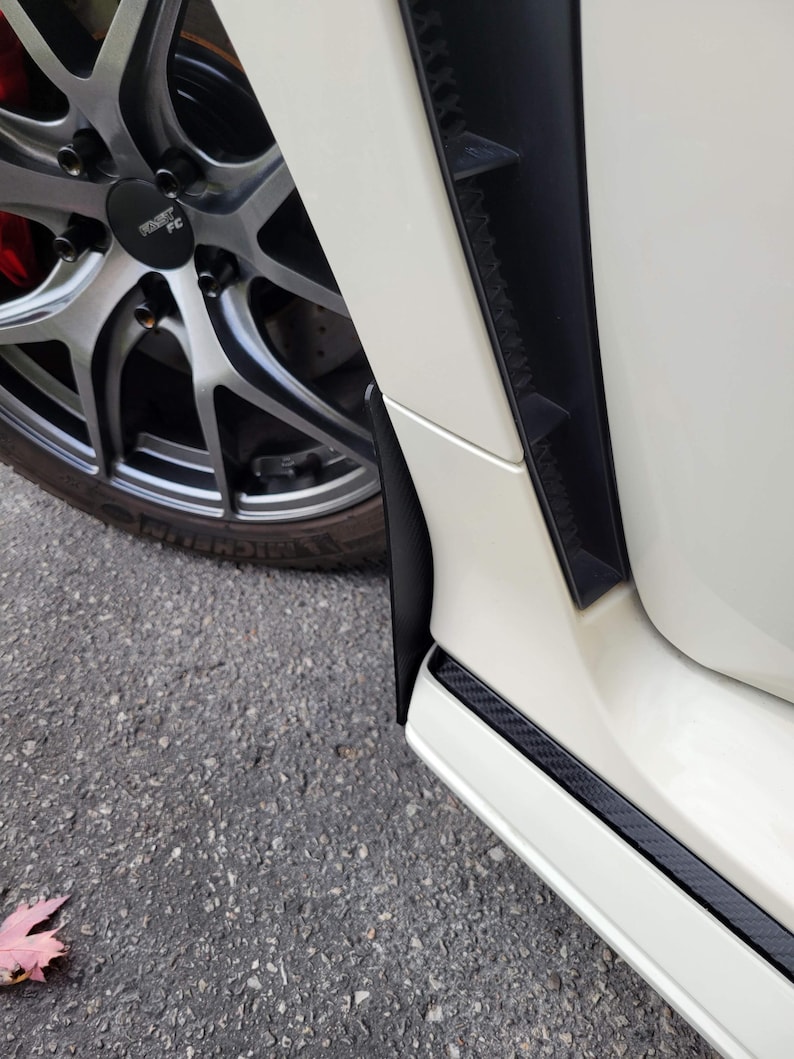 FK8 Civic Type R Splash Guards (front Wheels) - 3D Printable File - Etsy