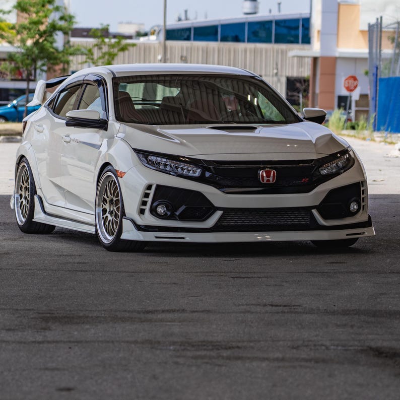 FK8 Civic Type R Gundam Intake FULL PANEL Replacement (3D Printable ...