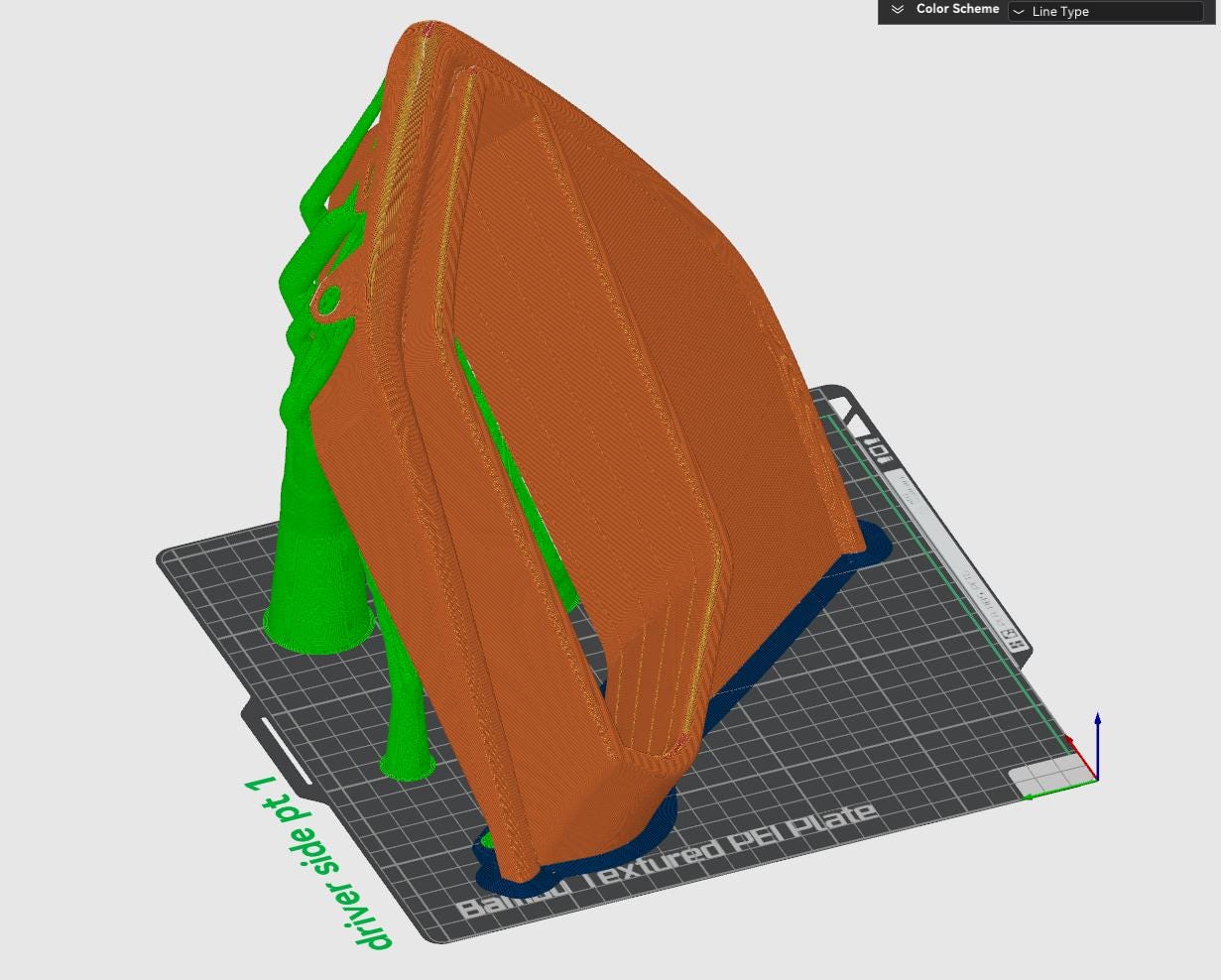 FK8 Civic Type R Gundam Intake FULL PANEL Replacement (3D Printable ...