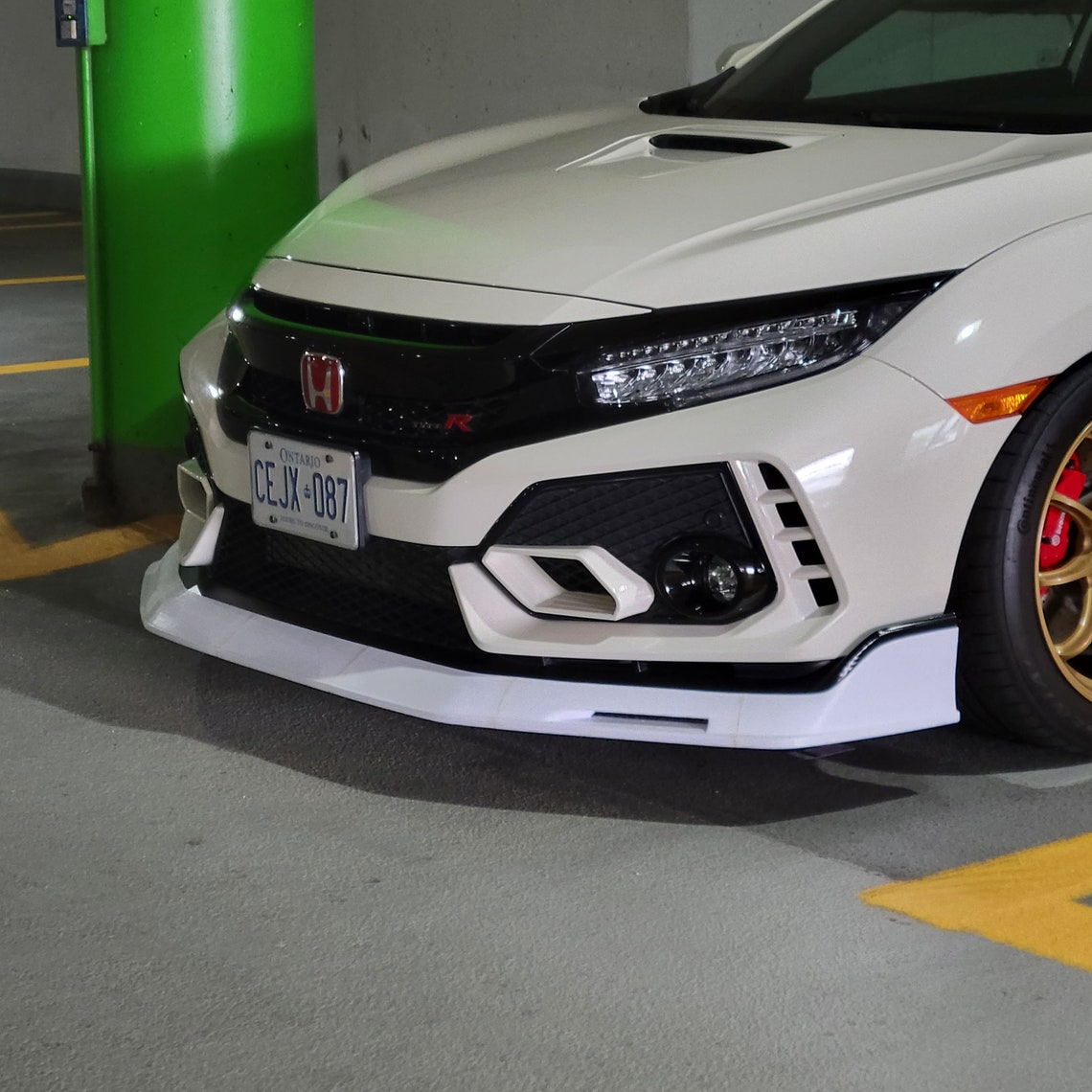 FK8 Front Lip V2 new Design Printable on Smaller Printers - Etsy Canada