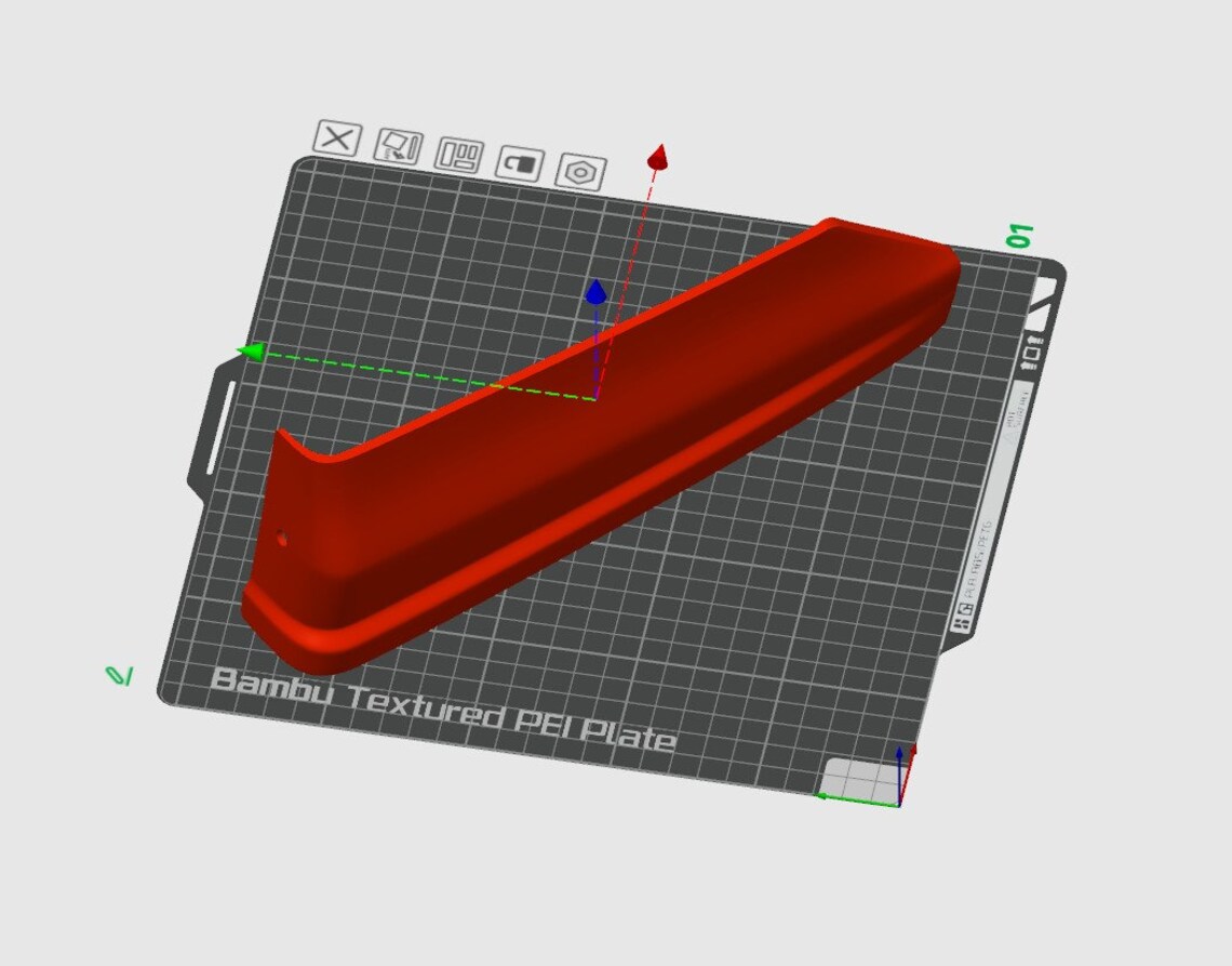 FK8 Rear Spat V1 (3D Print Stls) - JMJR FK8 Civic Type R - Printable on ...