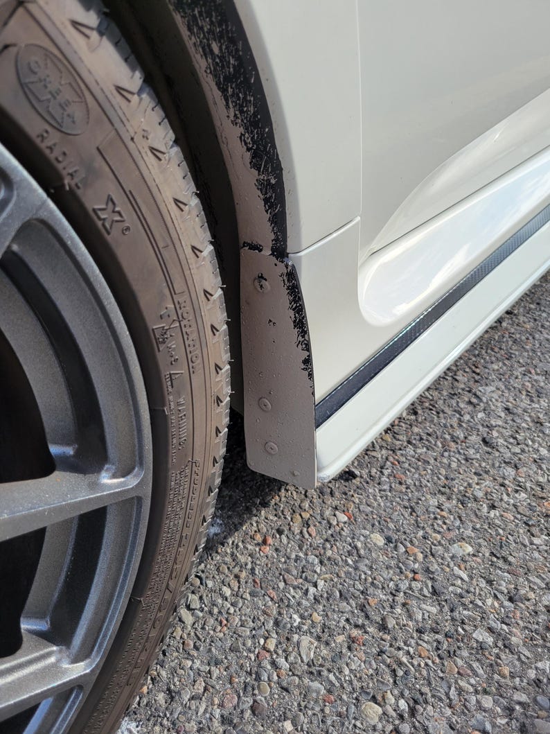 FK8 Civic Type R Splash Guards (front Wheels) - 3D Printable File - Etsy