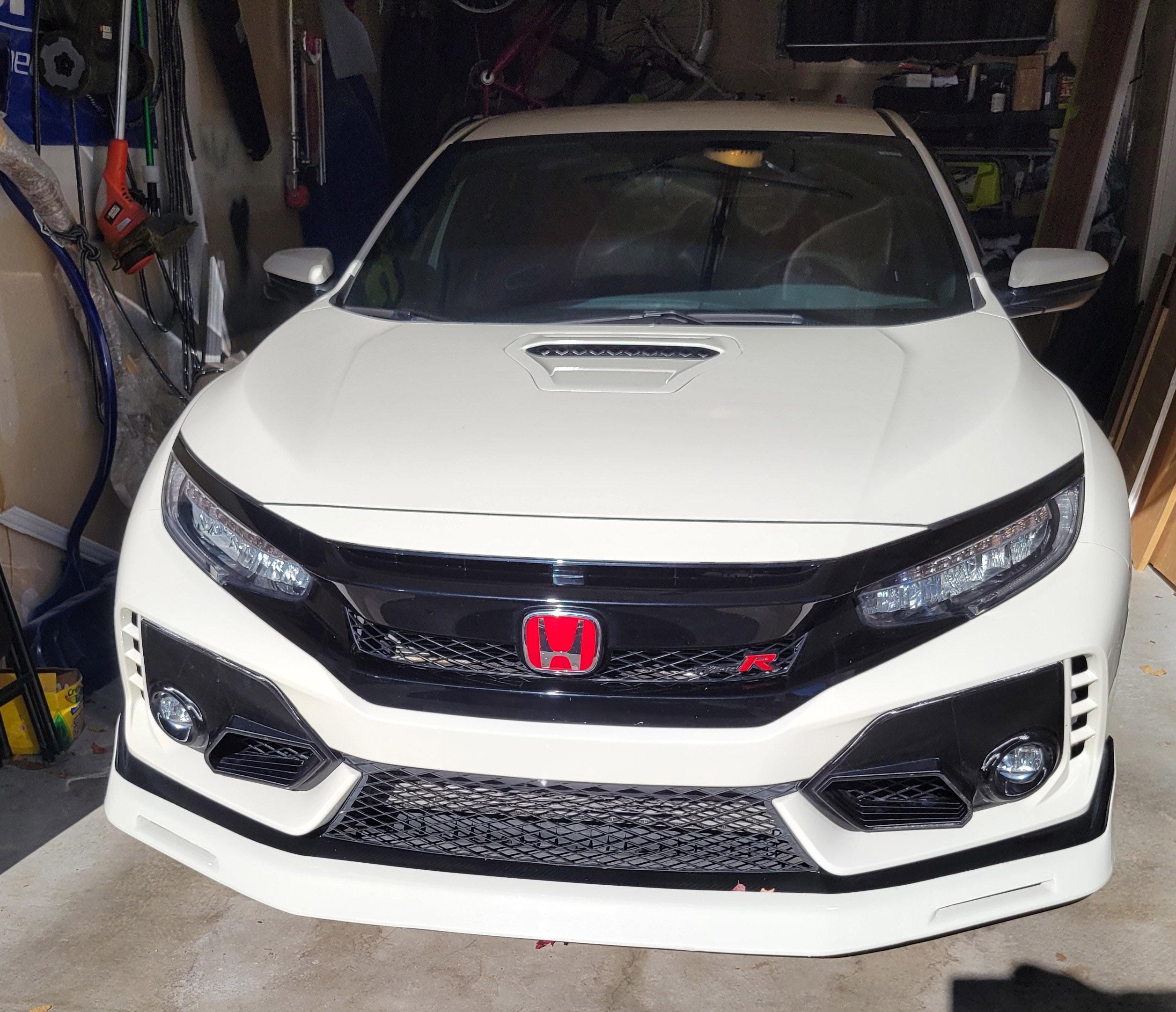 FK8 Civic Type R Gundam Intake FULL PANEL Replacement (3D Printable ...