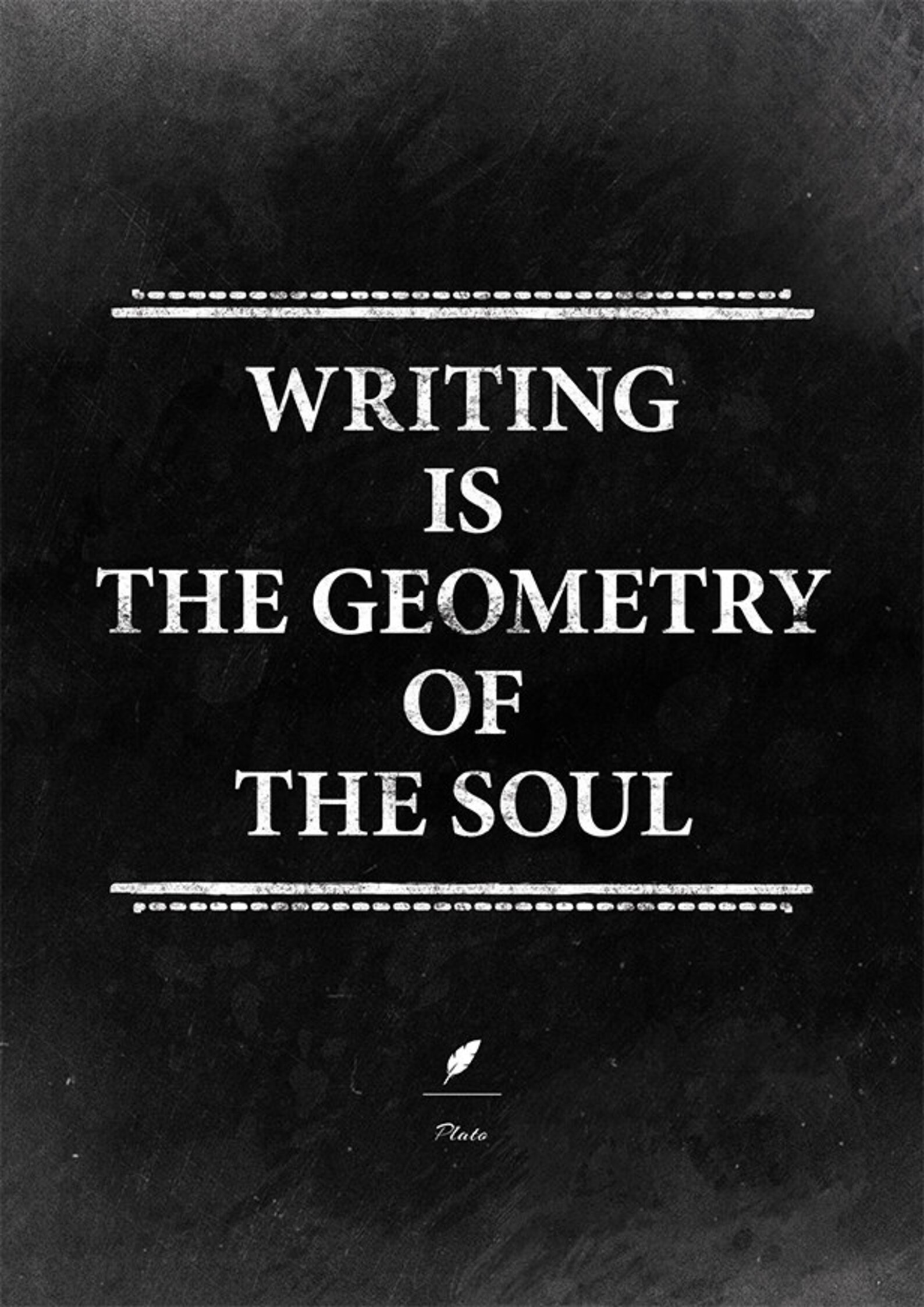 Writing Quote. Writer Gift. Writer Poster. Plato Quote. Printable Quote ...