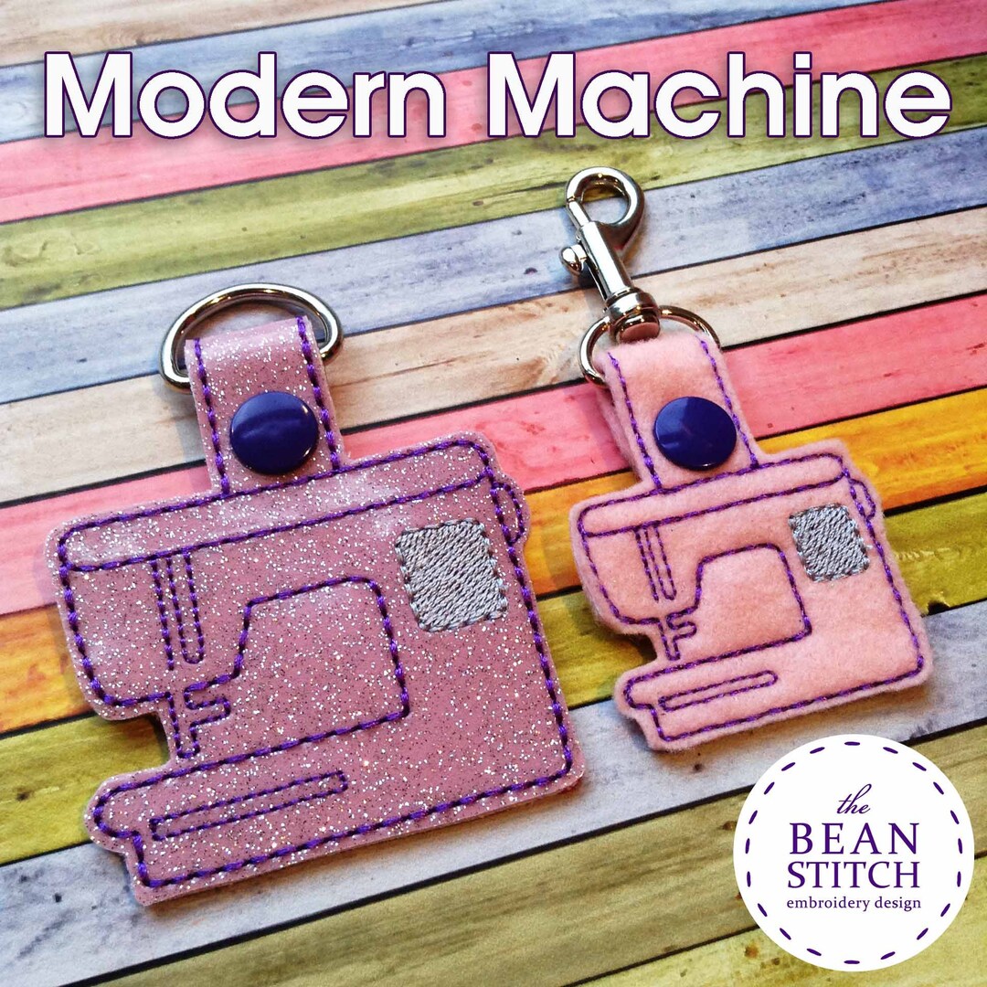 Embroidery Machine Download Design File - Modern Machine - TWO Sizes ...