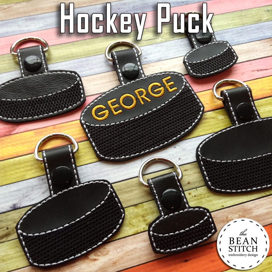 Embroidery Machine Download Design File - Hockey Puck - Includes TWO ...
