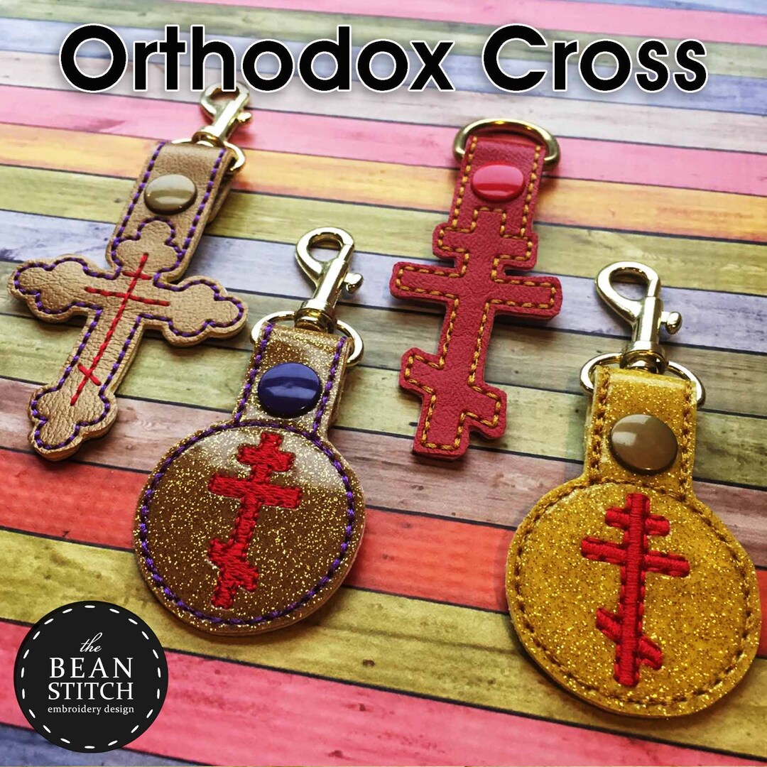 Embroidery Machine Download Design File - Orthodox Cross - THREE ...