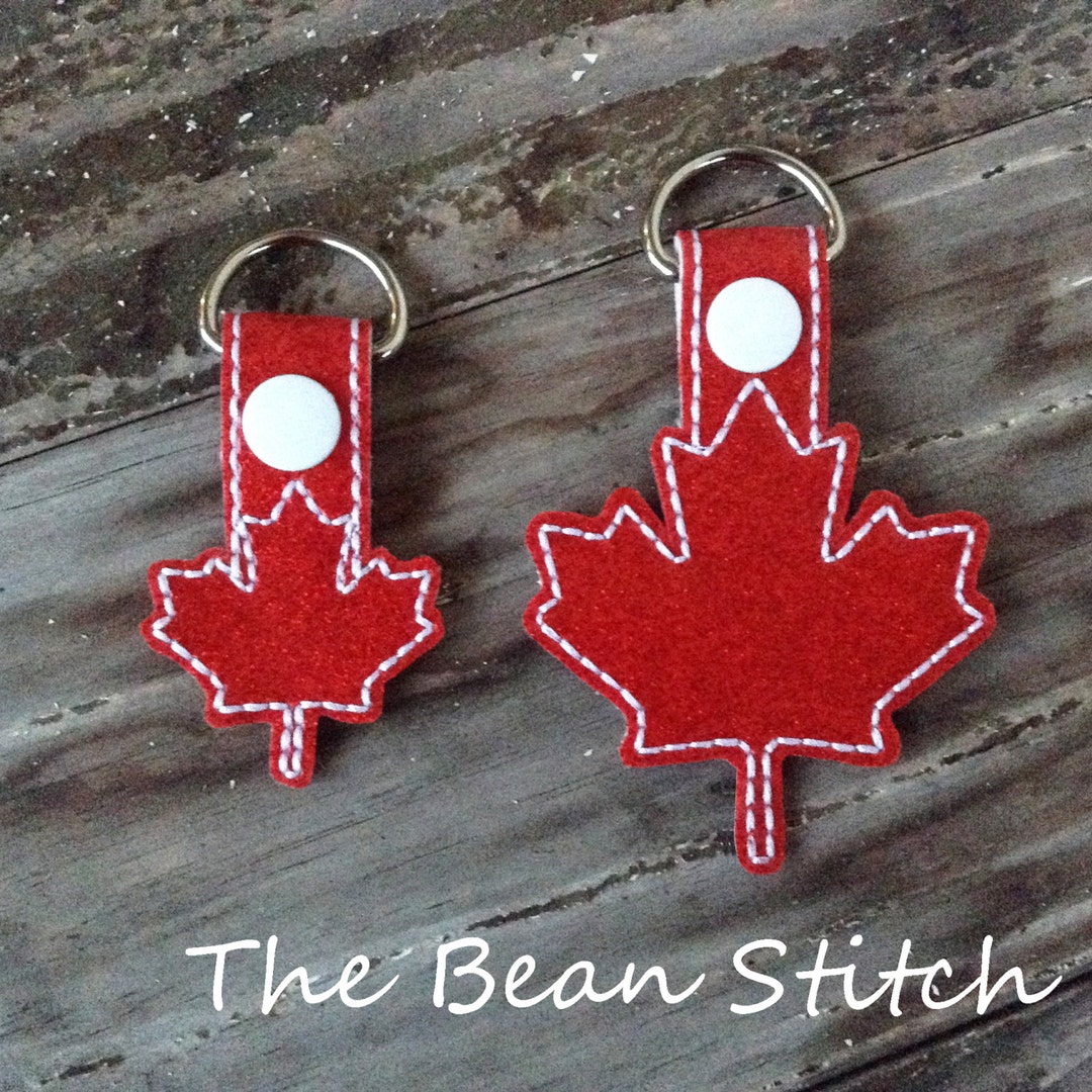 Embroidery Machine Download Design File Maple TWO Sizes INCLUDED Bag ...