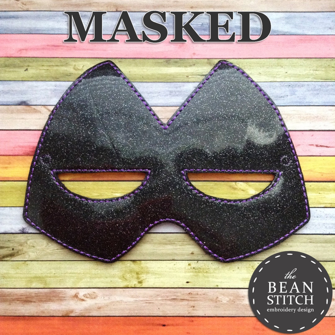 Embroidery Machine Download Design File Masked - Etsy