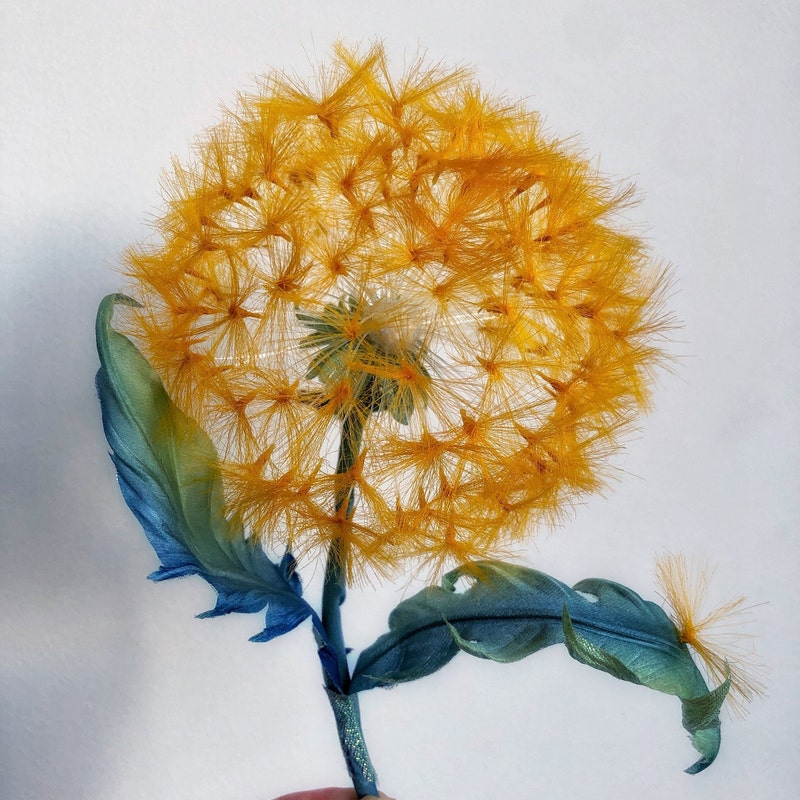 Dandelion Brooch - Etsy